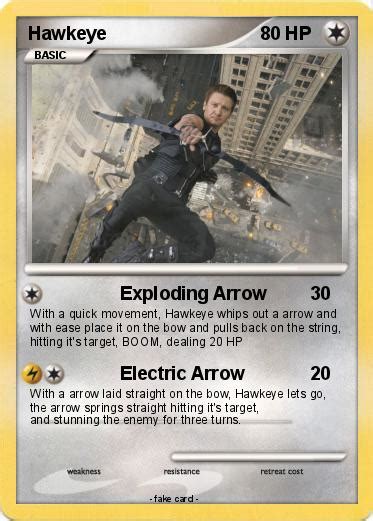 Pokémon Hawkeye 128 128 Exploding Arrow My Pokemon Card