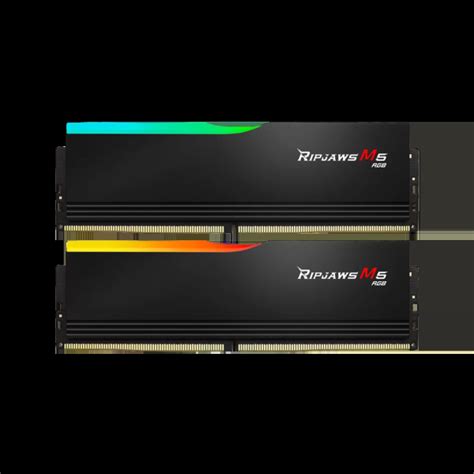 G SKILL Ripjaws M5 RGB DDR5 6000 CL32 32GB 2x16GB Intel XMP Desktop Memory Black White