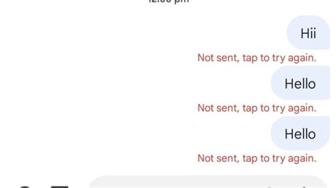 How To Fix Message Not Sent Tap To Try Again Error Easily Aspartin