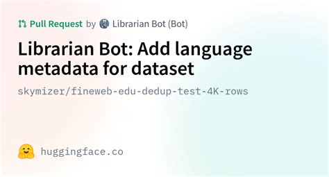 Skymizerfineweb Edu Dedup Test 4k Rows · Librarian Bot Add Language Metadata For Dataset