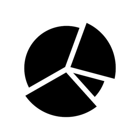 Premium Vector | Pie cart icon vector simple design