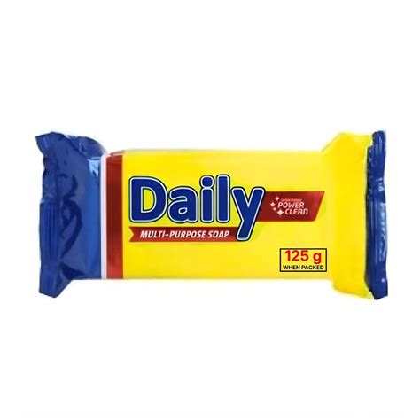 Daily Laundry Bar Multipurpose Soap 125gr Superb Hyper