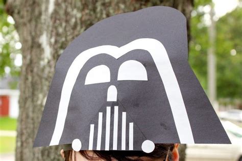 Darth Vader Mask Template Free Printable Pdf Download Darth Vader Mask Star Wars Crafts