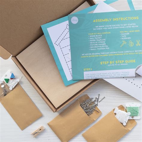 Delightful Daisy String Art Craft Kit Letterbox T Art Therapy