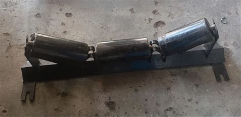 Roller Length 200mm 3 Pin Roller Conveyor Bracket Belt Width 600mm