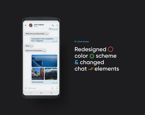 Telegram Design Competition UX UI Concept On Behance