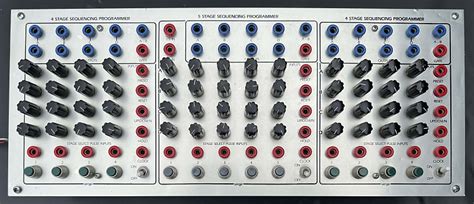 Serge Modular Stsearly Oakland Vintage Triple Sequencer Reverb