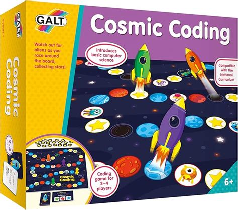 Galt Toys Cosmic Coding Game Learn To Code Board Game Ages 6 Years
