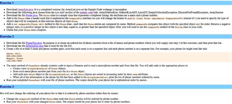 Solved Exercise 1 Download Arraylistjava It Is A Completed