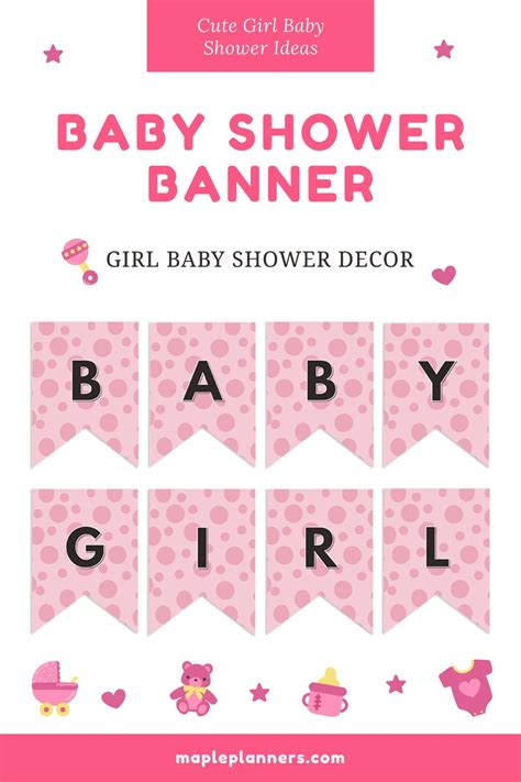 Its A Girl Banner Printable