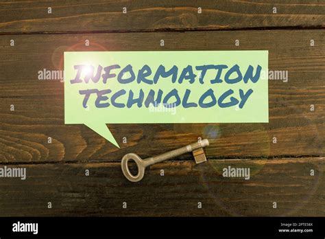Writing Displaying Text Information Technology Concept Meaning Use