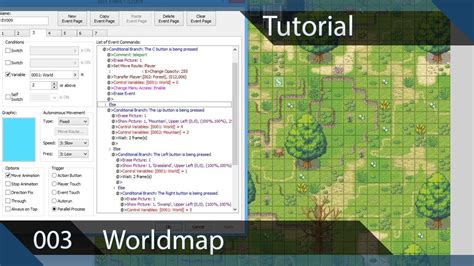 RPG Maker Eventing Tutorial Worldmap ENG SUB YouTube