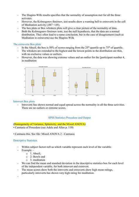 Arm Complete Lecture Notes Behv 3004 Advanced Research Methods