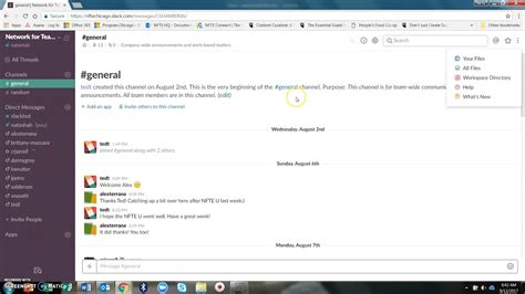 Slack Intro Tutorial YouTube