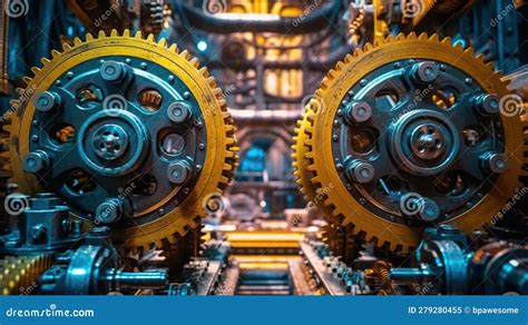 Gear System Unveiled Decoding The Intricate Machinery Inside A Complex Machine Generative Ai