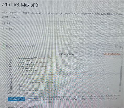 Solved Write A Program That Takes In Three Integers And
