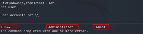 网络安全实战之植入后门程序 system error 5 has occurred csdn博客