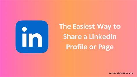 How To Share LinkedIn Profile And Page In 2 Minutes Solved