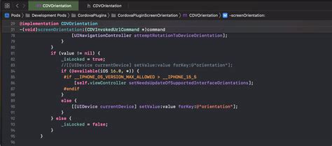 Cordova Screen Orientation Lock Not Working IOS Studyraft