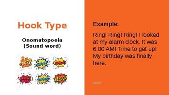 Narrative Hook Writing PPT Powerpoint By Irene Teaches TpT