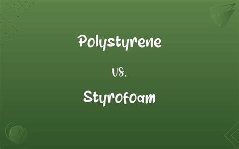 Polystyrene Vs Styrofoam Know The Difference