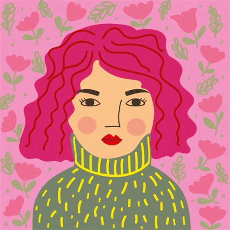 Via Giphy Giphy Animated Gif Portrait Illustration