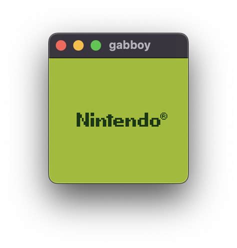 GitHub Lumbi Gabboy A Game Boy Emulator For Learning Purposes