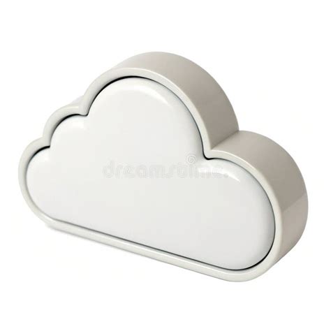 Cloud Icon Isolated On White Background Stock Illustration Illustration Of Cloudtechnology