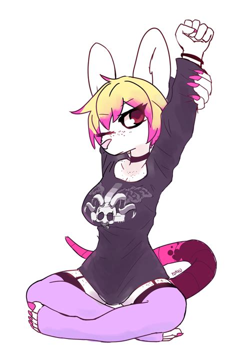 Goth Rat By Yoako On Newgrounds