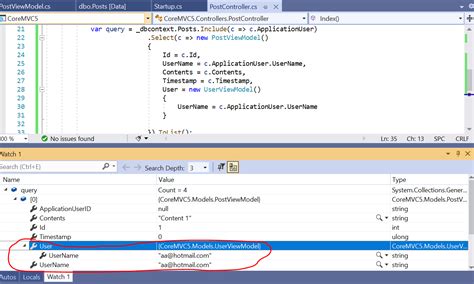 C How To Include The Applicationuser Of An Object In Aspnet Core