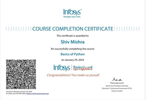 Shiv Mishra On Linkedin Pythonbasics Infosysspringboard Codingjourney
