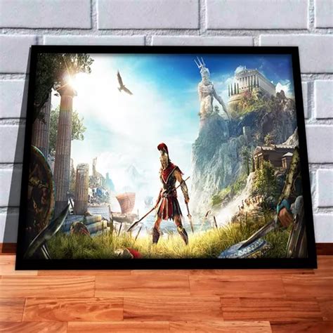Quadro Decorativo Capa A3 Assassins Creed 12 Gamer Poster
