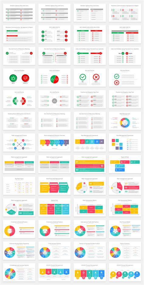 Slide Deck Multipurpose Infographics PowerPoint Template