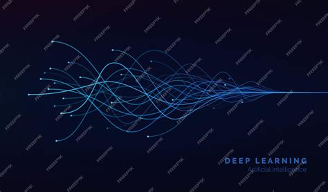 premium vector deep learning visualization ai artificial intelligence