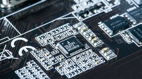 Technology Electronics Detail Big Data Circuit Chip Powerpoint