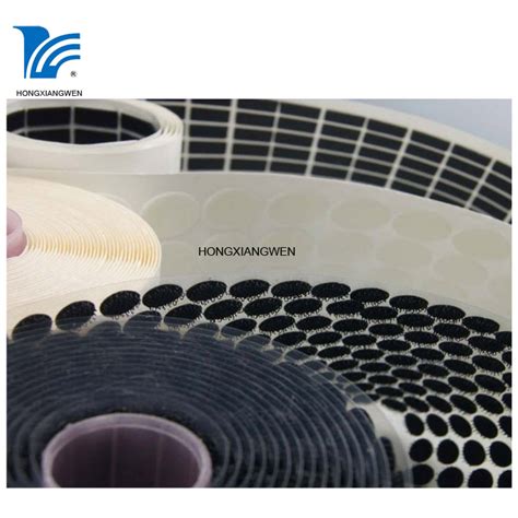 Adhesive Hook Loop Patches Hook And Loop Dots Self Adhesive Tape