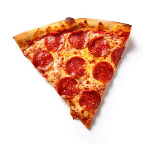 Premium AI Image Slice Of Pepperoni Pizza