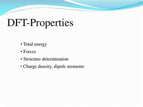 Ppt Density Functional Theory And Time Dependent Density Functional Theory Powerpoint