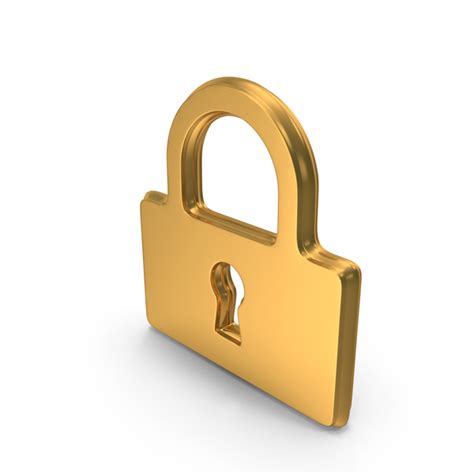 gold secure lock symbol png images and psds for download pixelsquid