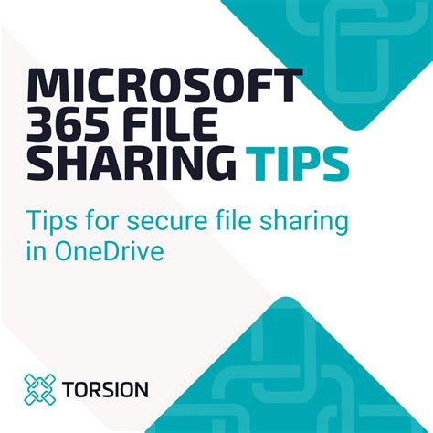 Tips For Secure File Sharing In Onedrive