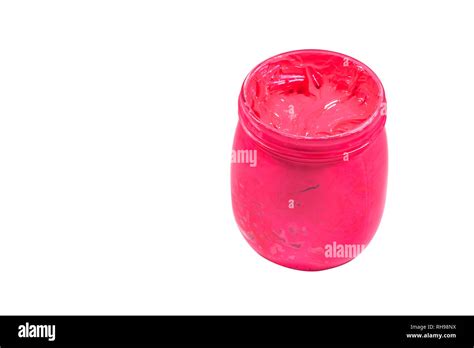 Plastic Pink Color Of Plastisol Ink With Clipping Path Screen Printing Ink For Print On Tee