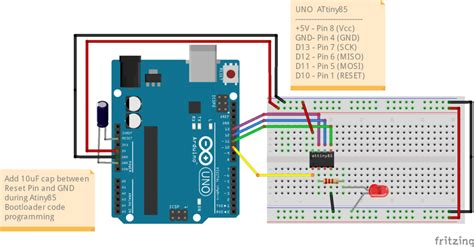 How To Program An Attiny85 Using Arduino Phipps Electronics