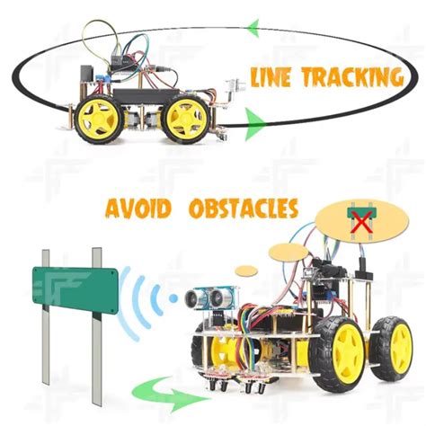 King Kong Robot Kr20005 4wd Smart Robot Car Kit Robotshop