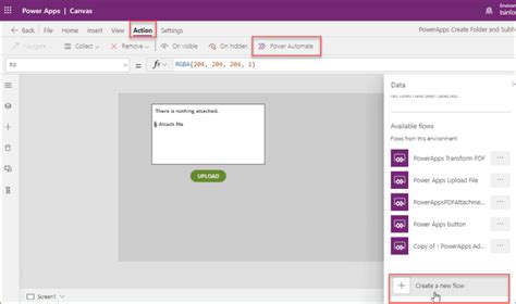 upload powerapps attachments to sharepoint library folder spguides