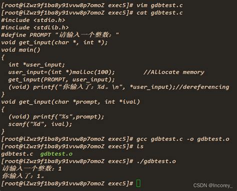 Linux下c语言使用、编译与调试实验linux下使用gcc编译和运行程序实验报告 Csdn博客