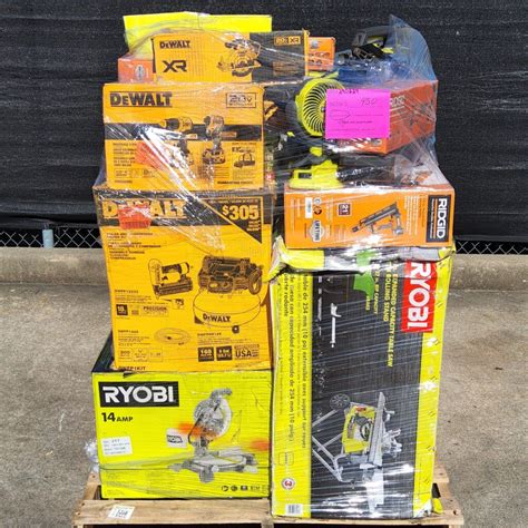 Mixed Tool Pallet Lot Id 290224 As Is Untested Customer Returns
