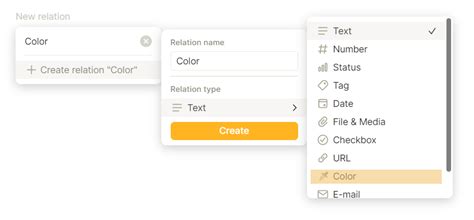 color relation type feature requests anytype community