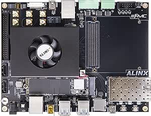Amazon Com MiiElAOD AXU9EG Xilinx Zynq UltraScale MPSoC XCZU9EG FPGA Board FMC HPC AN9767