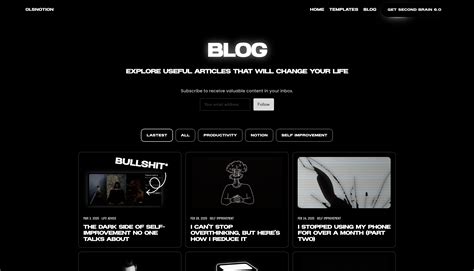 Best Free Notion Templates For 2025