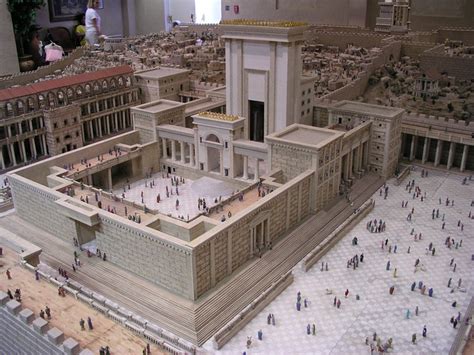 Solomons Temple Upper City Is In The Background By Lee Bennett